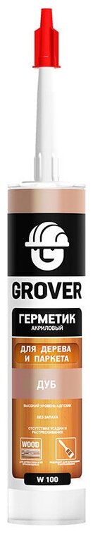 Герметик Grover W100 GRH137 дуб 300 мл