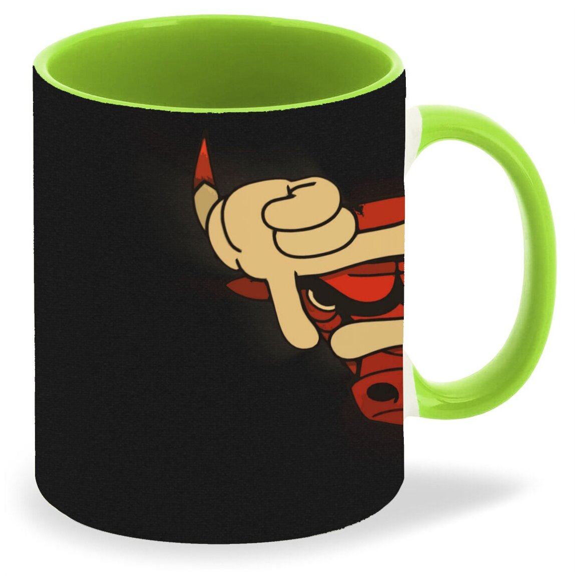 Кружка светло-зеленый CoolPodarok Баскетбол Чикакский бык