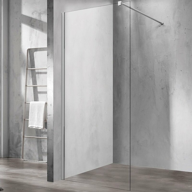 Душевая перегородка Vincea Walk-In VSW-1H600CL 60х200 профиль хром, стекло прозрачное