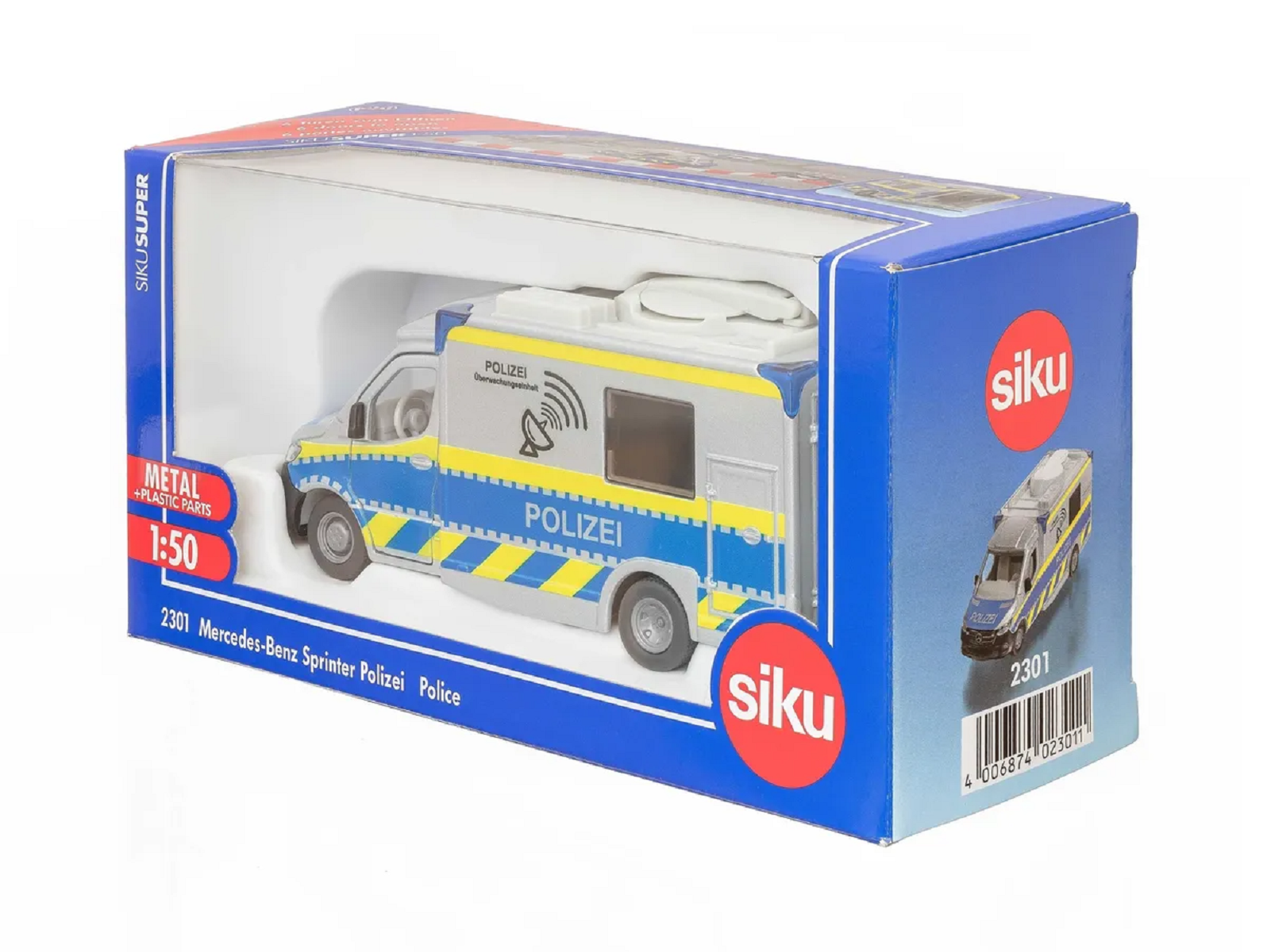 Siku Машина полицейская Mercedes-Benz Sprinter 2301