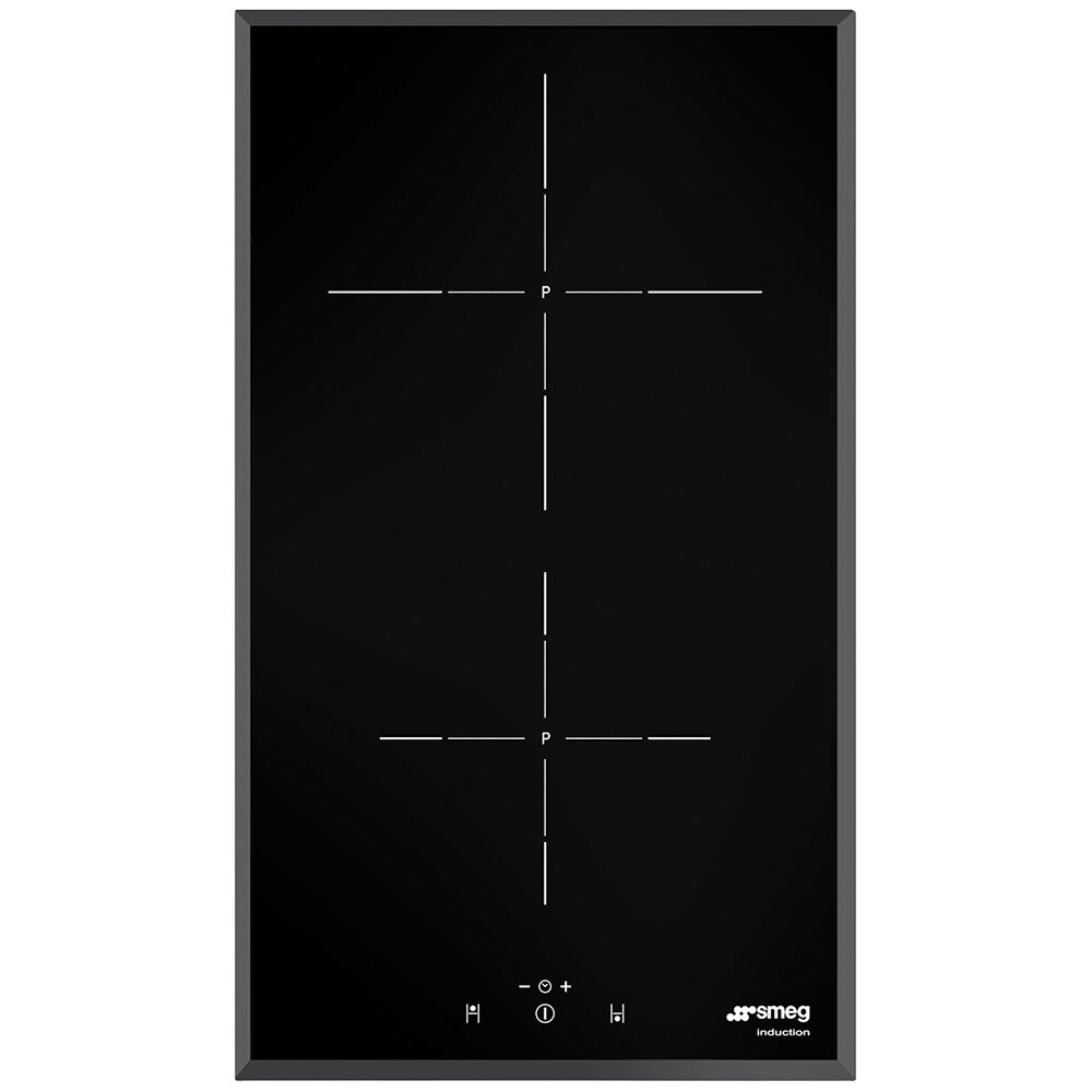 Индукционная варочная панель SMEG SI5322B, 2 конфорки, черный