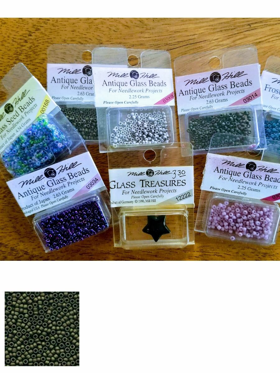 Стеклянный бисер Mill Hill Antique Glass Seed Beads (цв. 03014, 2.63 гр.)