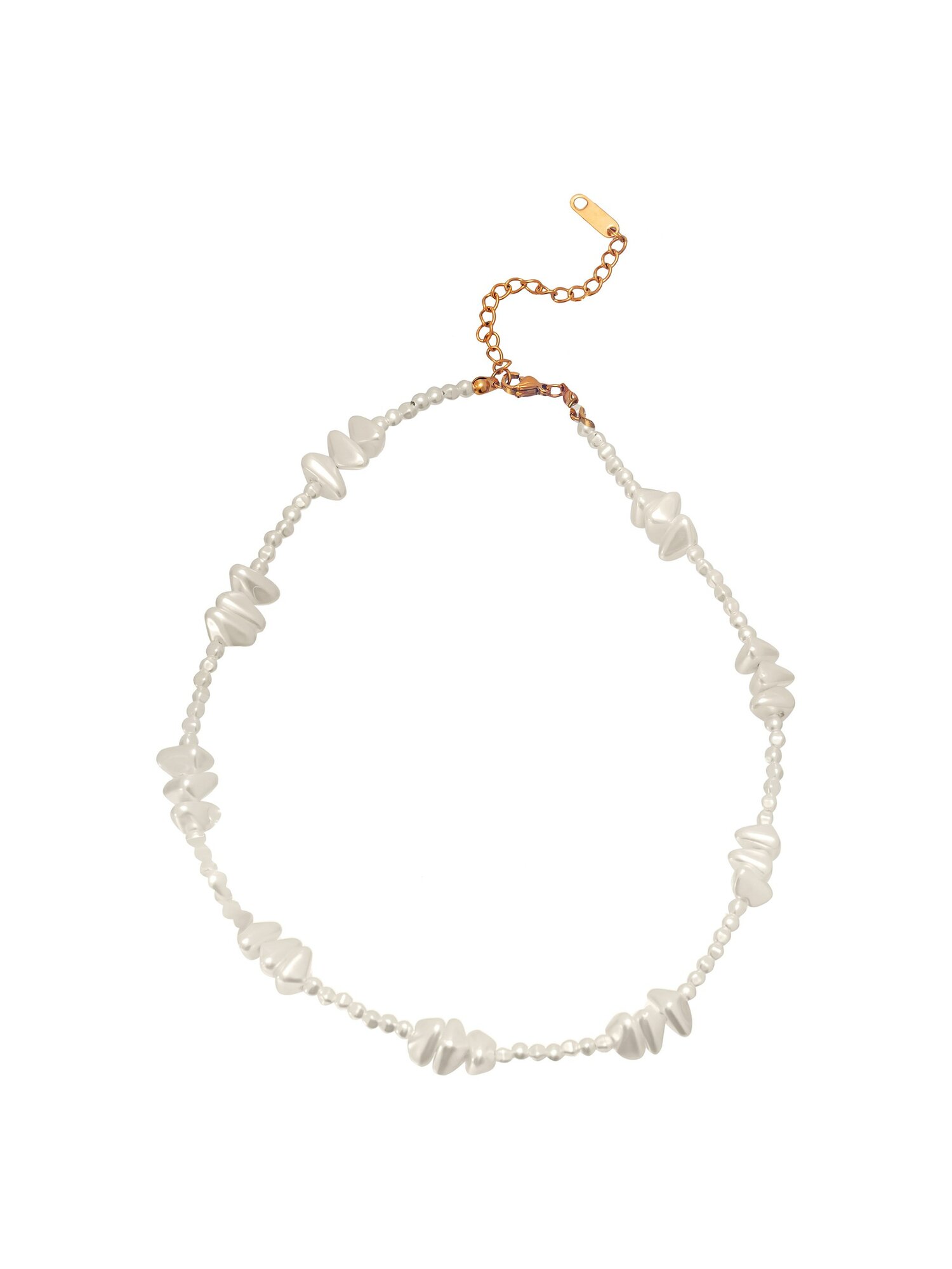 Чокер, жемчуг имитация