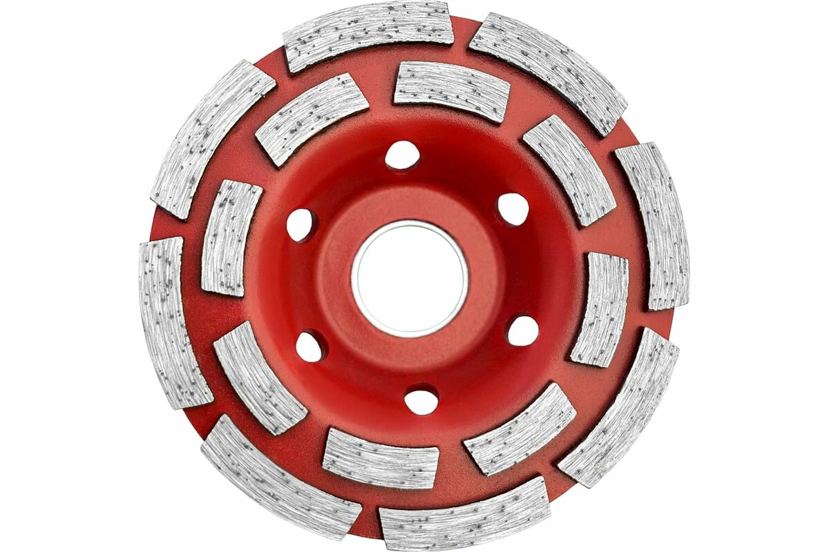 Чаша алмазная двухрядная сегментированная 100 мм Redchili 04-100-14 для плитки и бетона