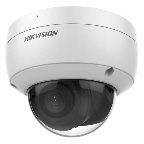 Камера видеонаблюдения IP Hikvision DS-2CD2123G2-IU(4mm), 1080p, 4 мм, белый