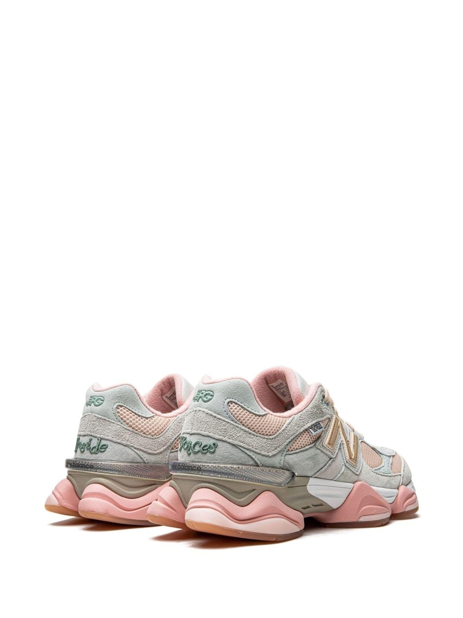 Кроссовки New Balance 9060, размер 10 US, pink — фото 1