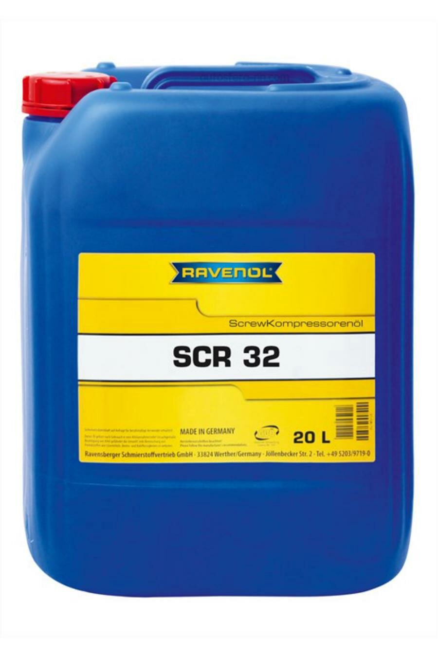 RAVENOL 4014835757127 20L KOMPRESSORENOEL SCREW SCR 32 NEW компрессорное масло