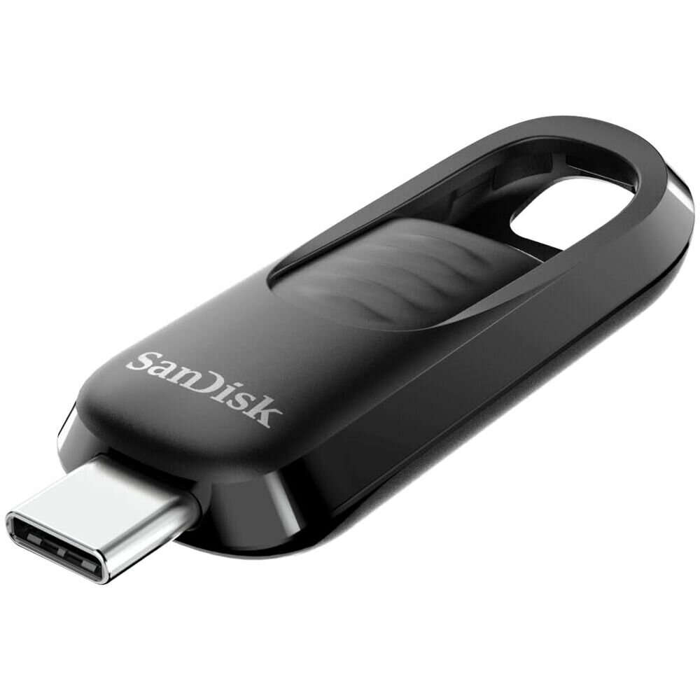 USB Flash накопитель 256GB SanDisk Ultra Slider (SDCZ480-256G-G46) USB-C Черный
