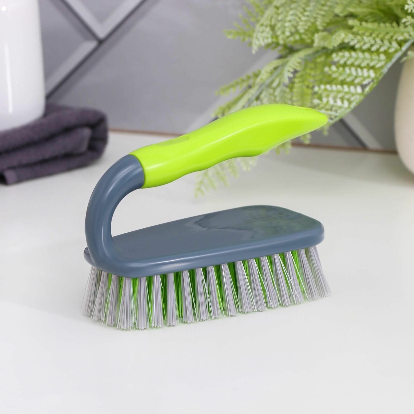 Щетка утюжок Green day, 15,5 6,5 10 см, анатомическая ручка