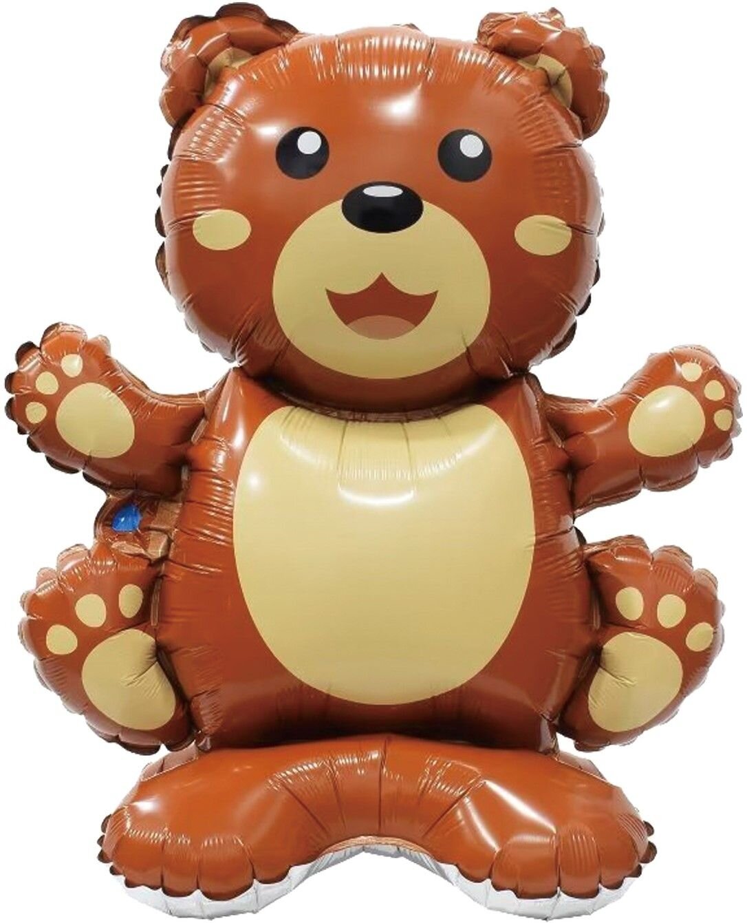 Шар 3D (23'/58 см) Фигура на подставке, Мишка, 1 шт. в уп.