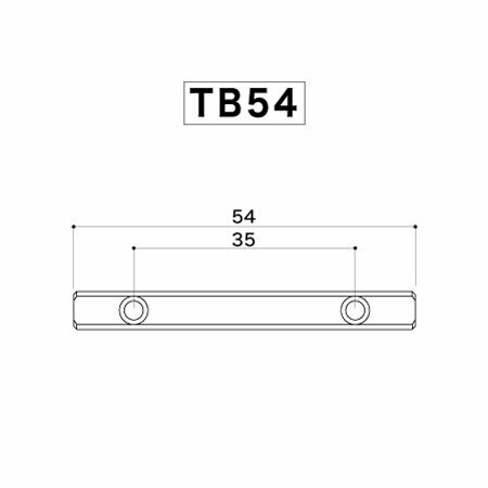 Ретейнер бас-гитарный GOTOH TB54B, черный — фото 1