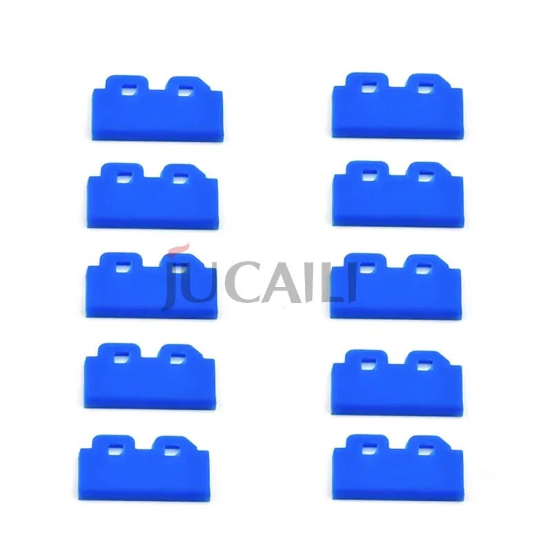 6 шт. резиновых растворителей JUCAILI для принтеров Epson XP600 DX5 DX7 blue swab