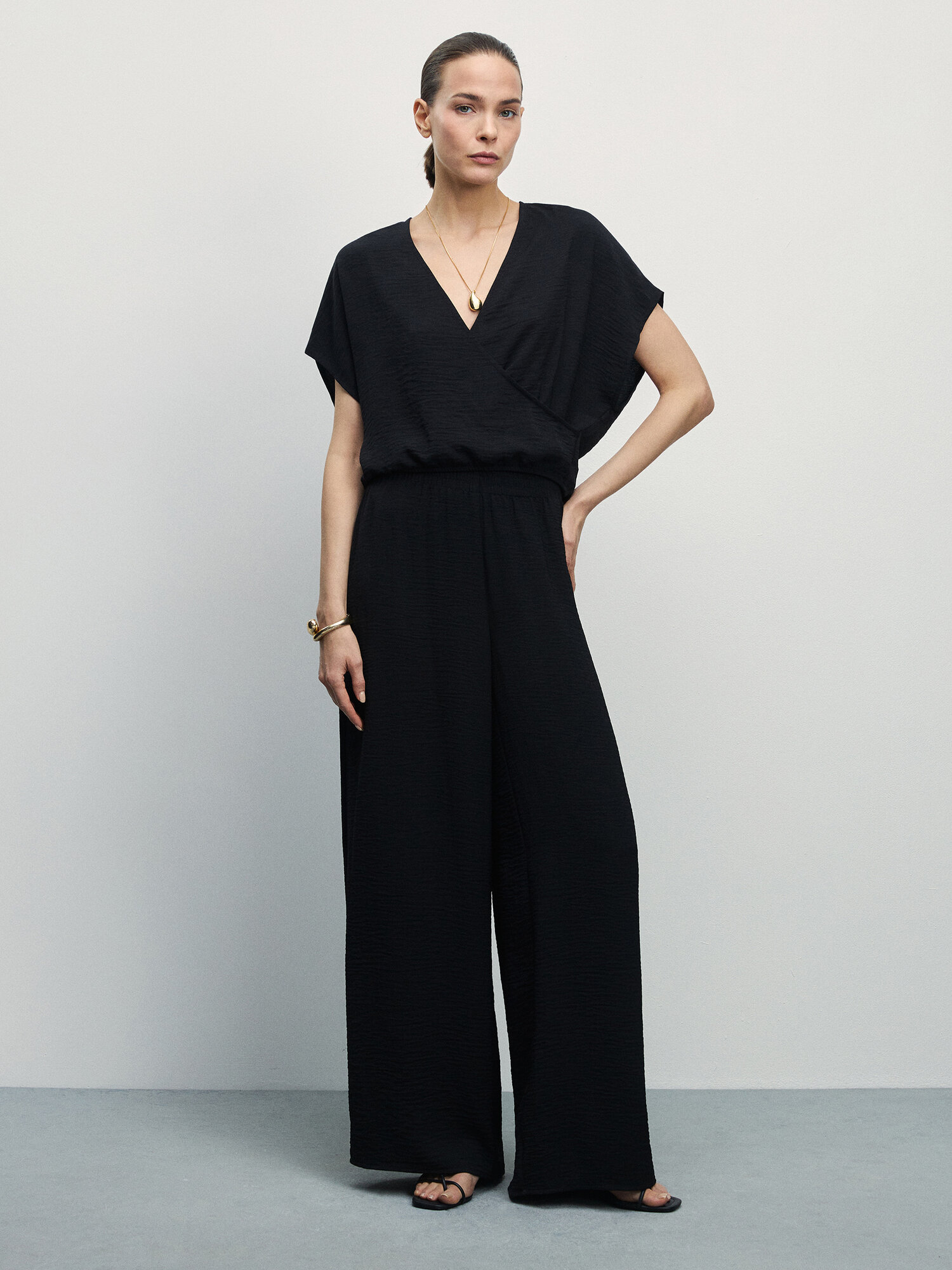 Брюки палаццо