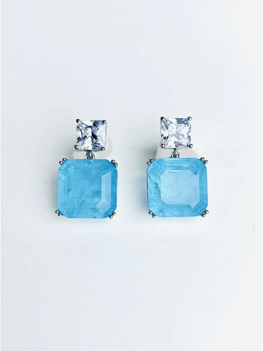 Серьги, кристалл