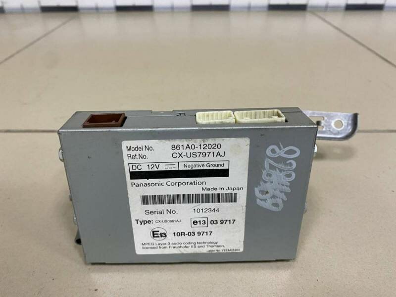 Блок электронный Toyota Corolla E150 2006-2013 кат.номер: 861A012020