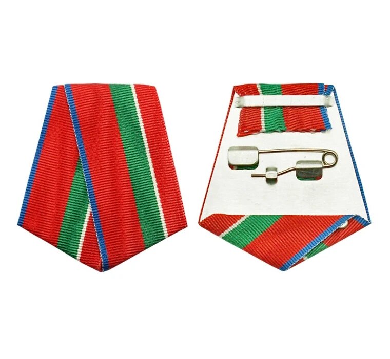 Колодка для орденов и медалей России, с муаровой лентой #6 сувенирная копия, ордена медали и награды