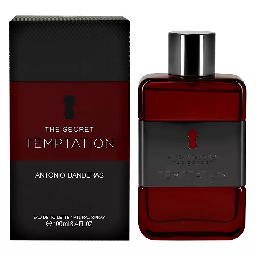 Туалетная вода ANTONIO BANDERAS THE SECRET TEMPTATION (муж.) 100 мл