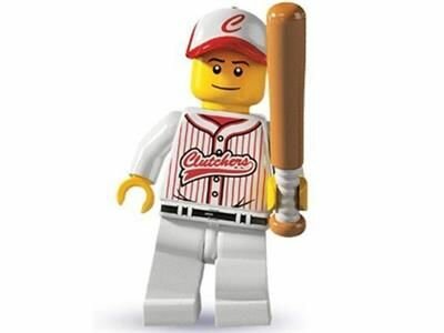 Конструктор LEGO Minifigures 8803 Series 3 Бейсболист / Baseball Player (col03-16)