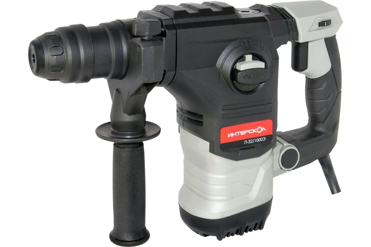 Перфоратор Интерскол П-32/1000Э патрон: SDS-plus уд:6Дж 1020Вт (кейс в комплекте)