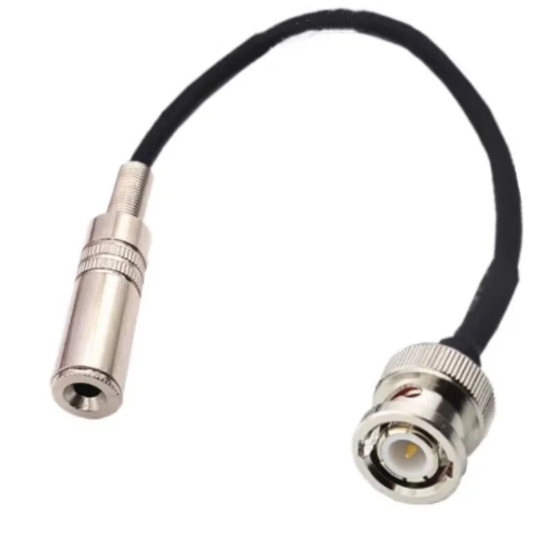 Кабель RG174 HERKOMYOU 3,5 мм - Q9 BNC 0.2m, RG174-3.5MMF-BNCM