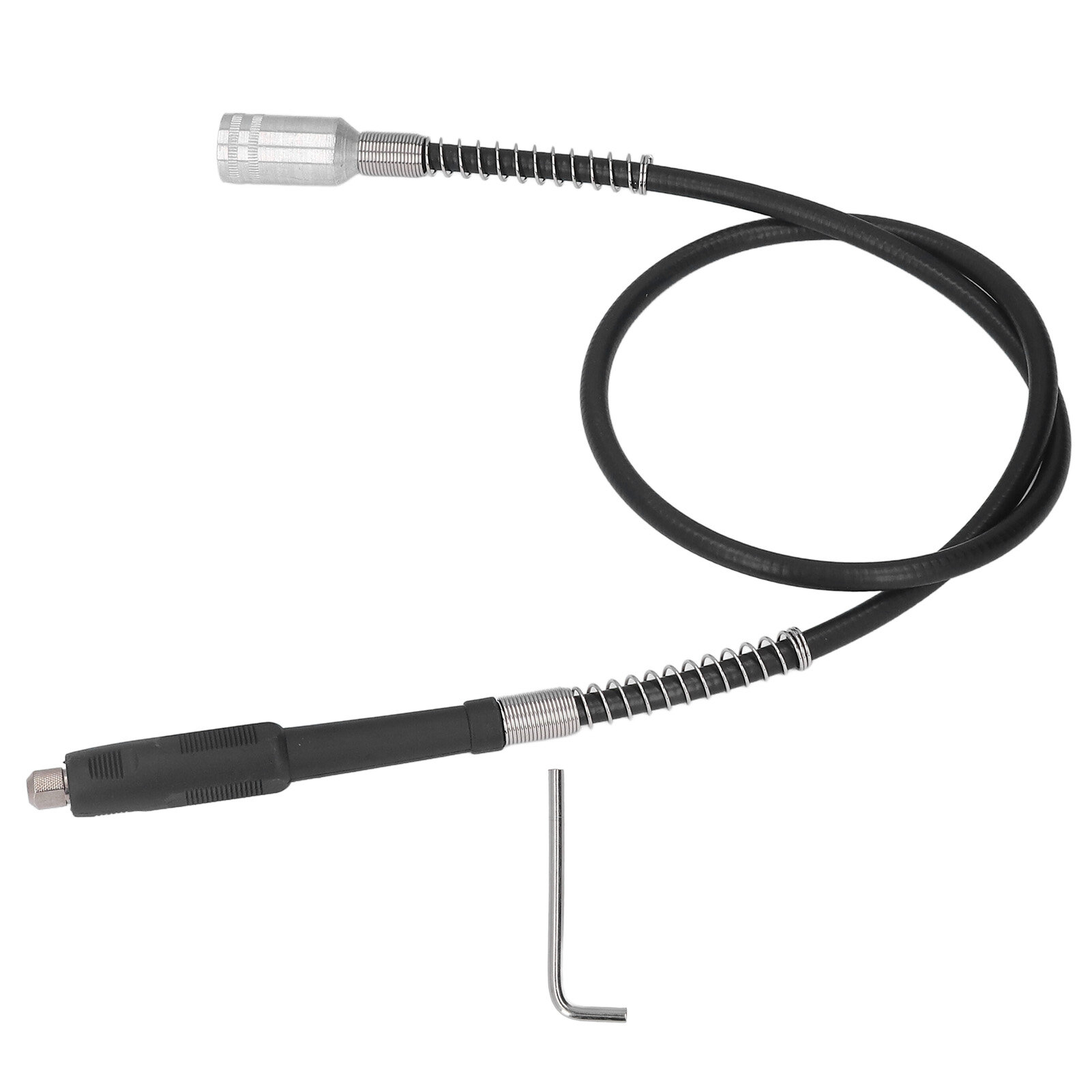 Удлинительный вал для дрели с резьбовым соединителем 3 мм, гибкий удлинительный вал из ABS-пластика для тонкой обработки и шлифовки.