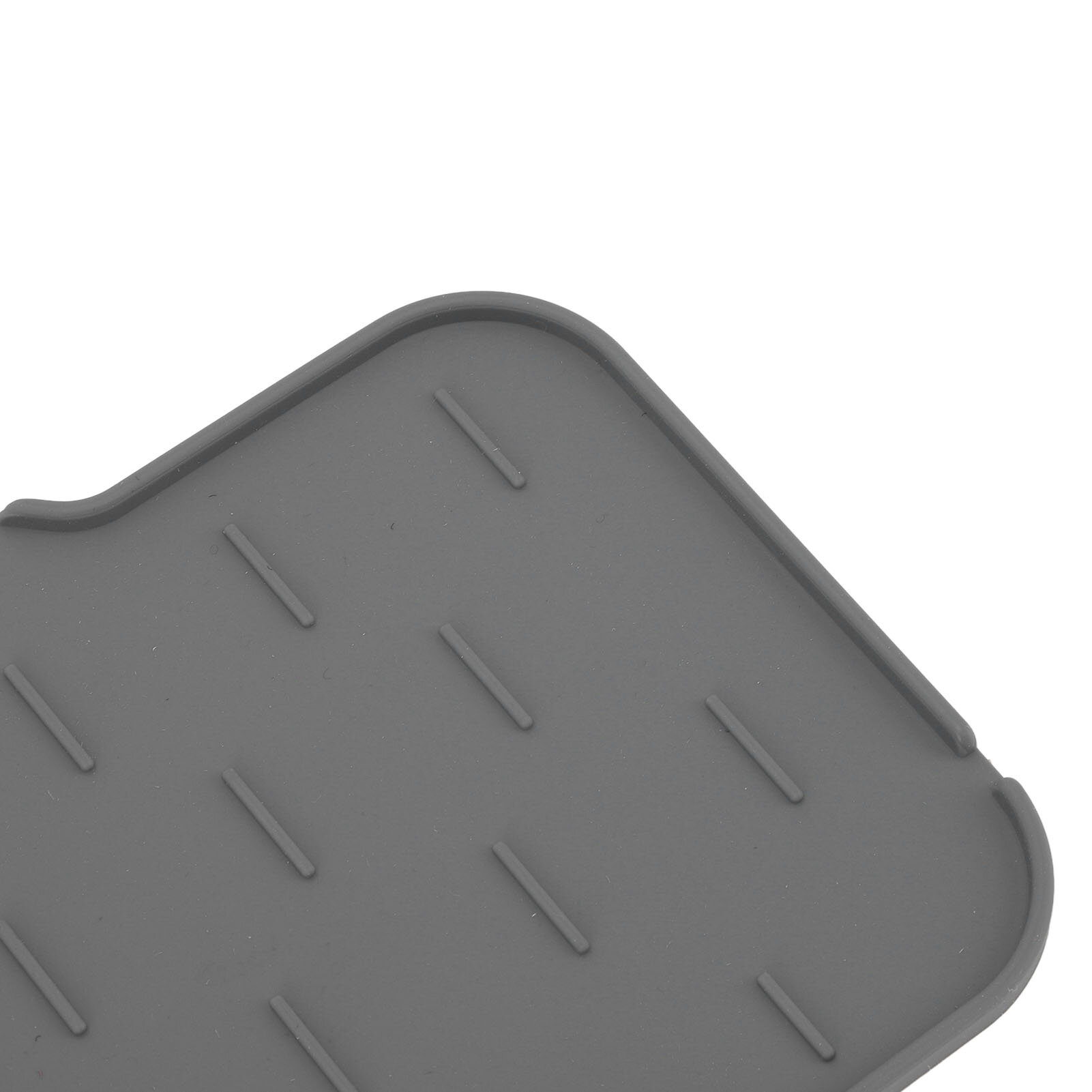 Силиконовый коврик для раковины, коврик для крана, водоуловитель, коврик для раковины, сушилка для кухни, серый