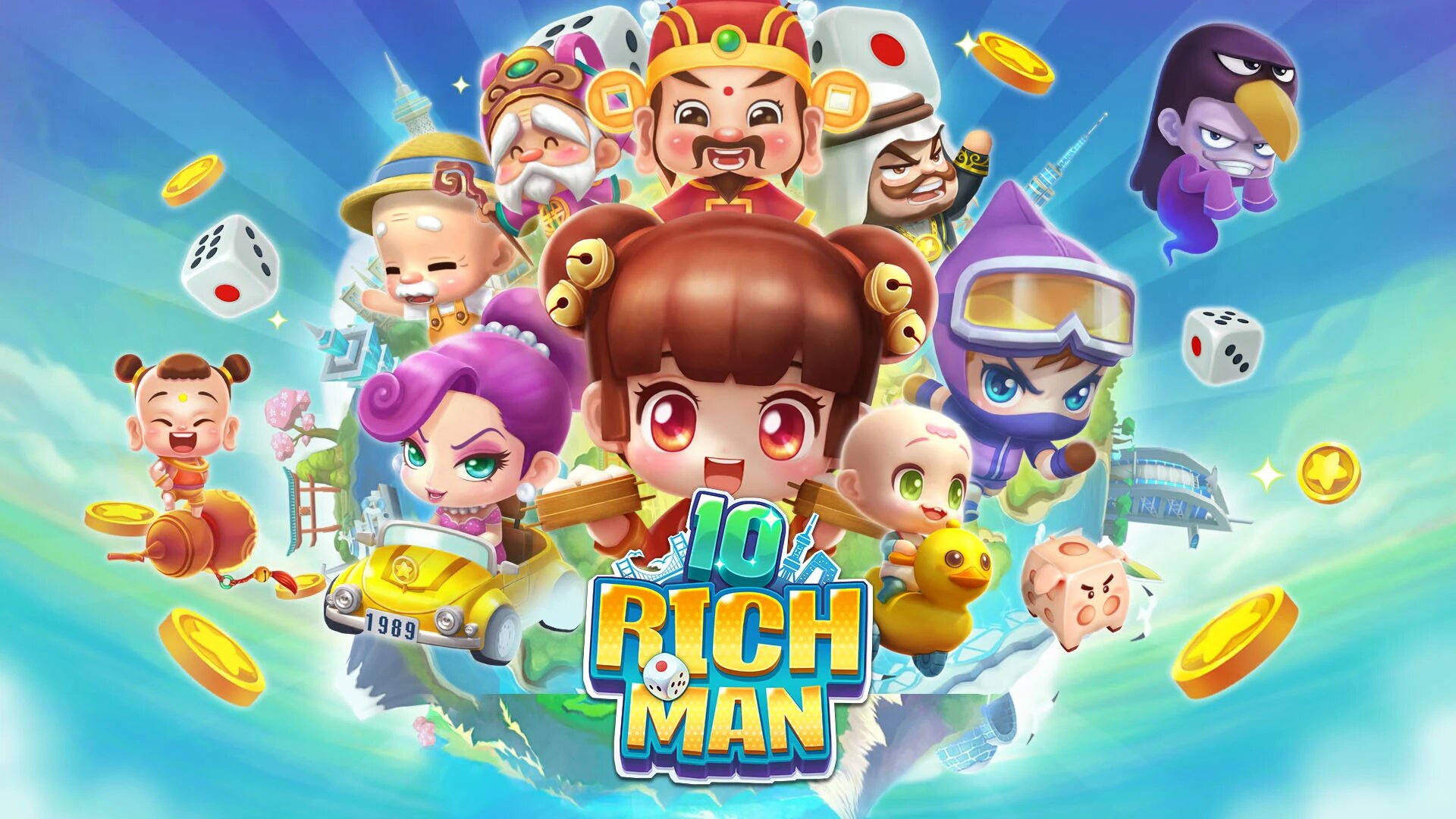 Игра RichMan 10 для Nintendo Switch - Цифровая версия, США