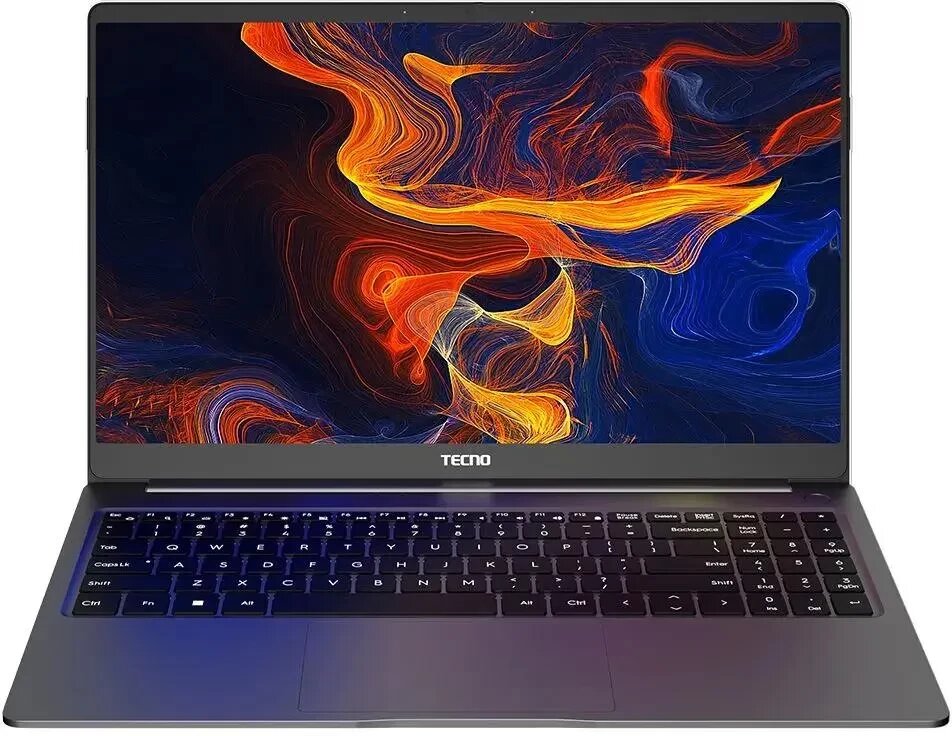 Ноутбук Tecno MegaBook T15RA 15.6" 1920x1080 Intel Core i5 13420H, 16Gb RAM, 512Gb SSD, встроенная, серый, W11 (71003300181)