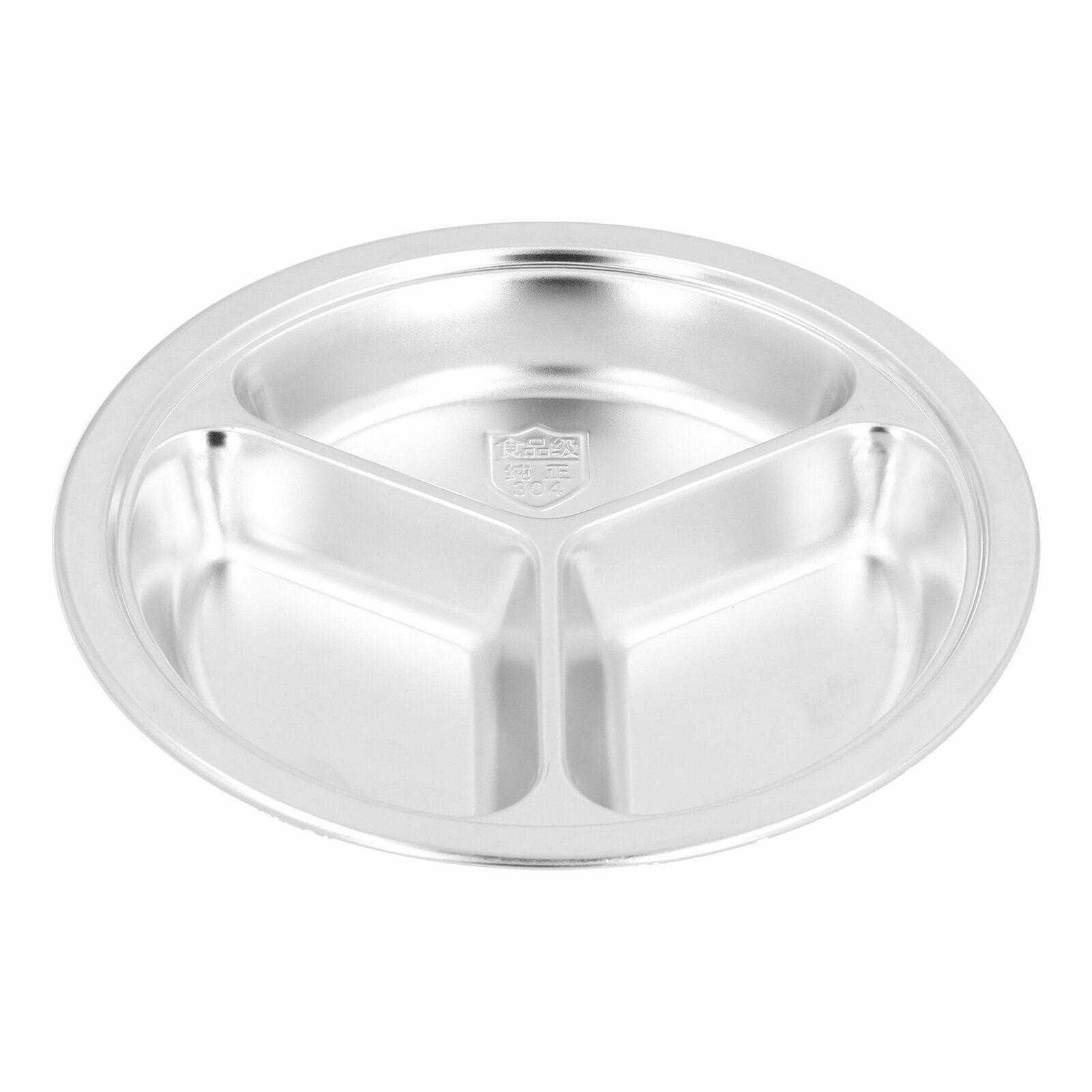 Блюдо из нержавеющей стали, обеденная тарелка, многоразовая детская тарелка для риса, столовая тарелка для закусок для дома, кухни, ресторана HotelM