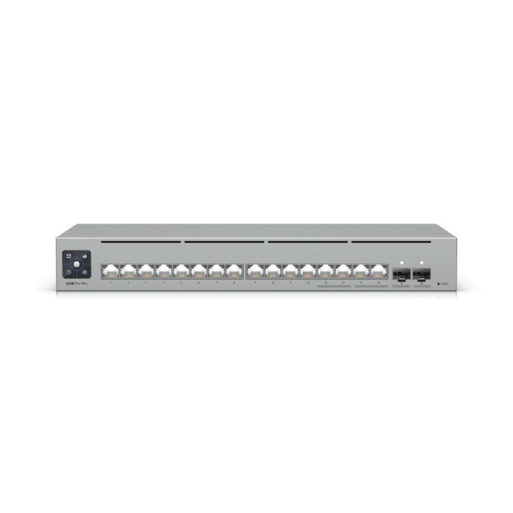 Коммутатор Ubiquity Ubiquiti Switch Pro Max 16( 16 портов без PoE)