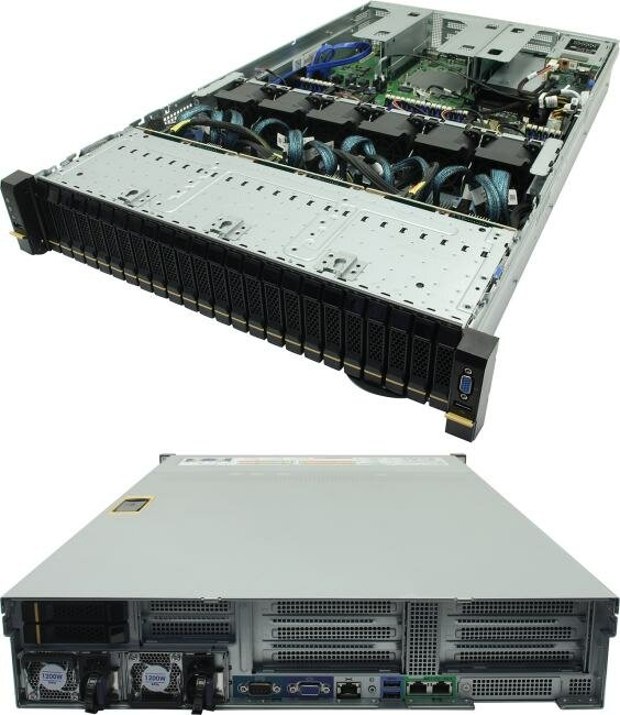 (Z0970438) (ТХП) Сервер zS9600/pro2U: 2xXeon Gold 6346/ 16x16 Гб/ 2x480 Гб SATA SSD/ 4x1.6 Тб NVMe SSD/ RAID/ 2 x 10 Гбит/