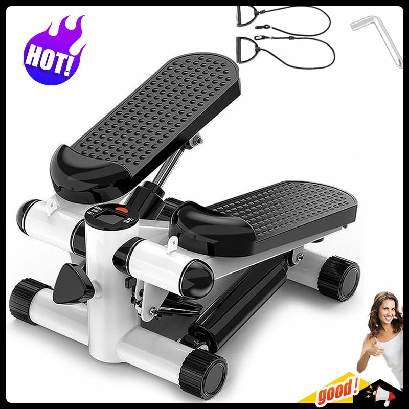 Степпер - упражнение для ног, тренажер для бедер с тяговым шнуром, регулируемый по высоте