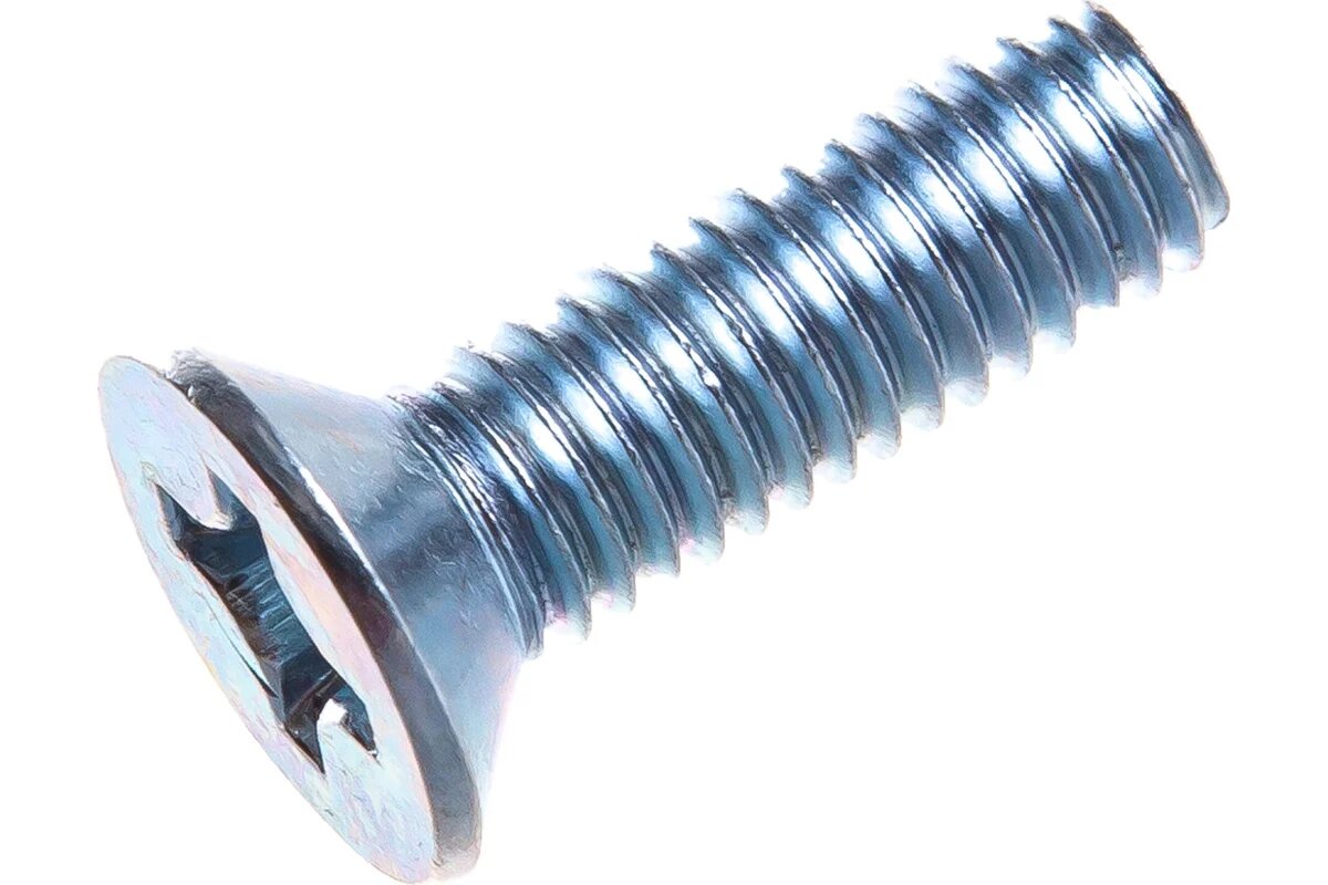 Метизный двор Потайной винт M8x25 DIN 965, 50 шт для мебельного крепежа и сборки