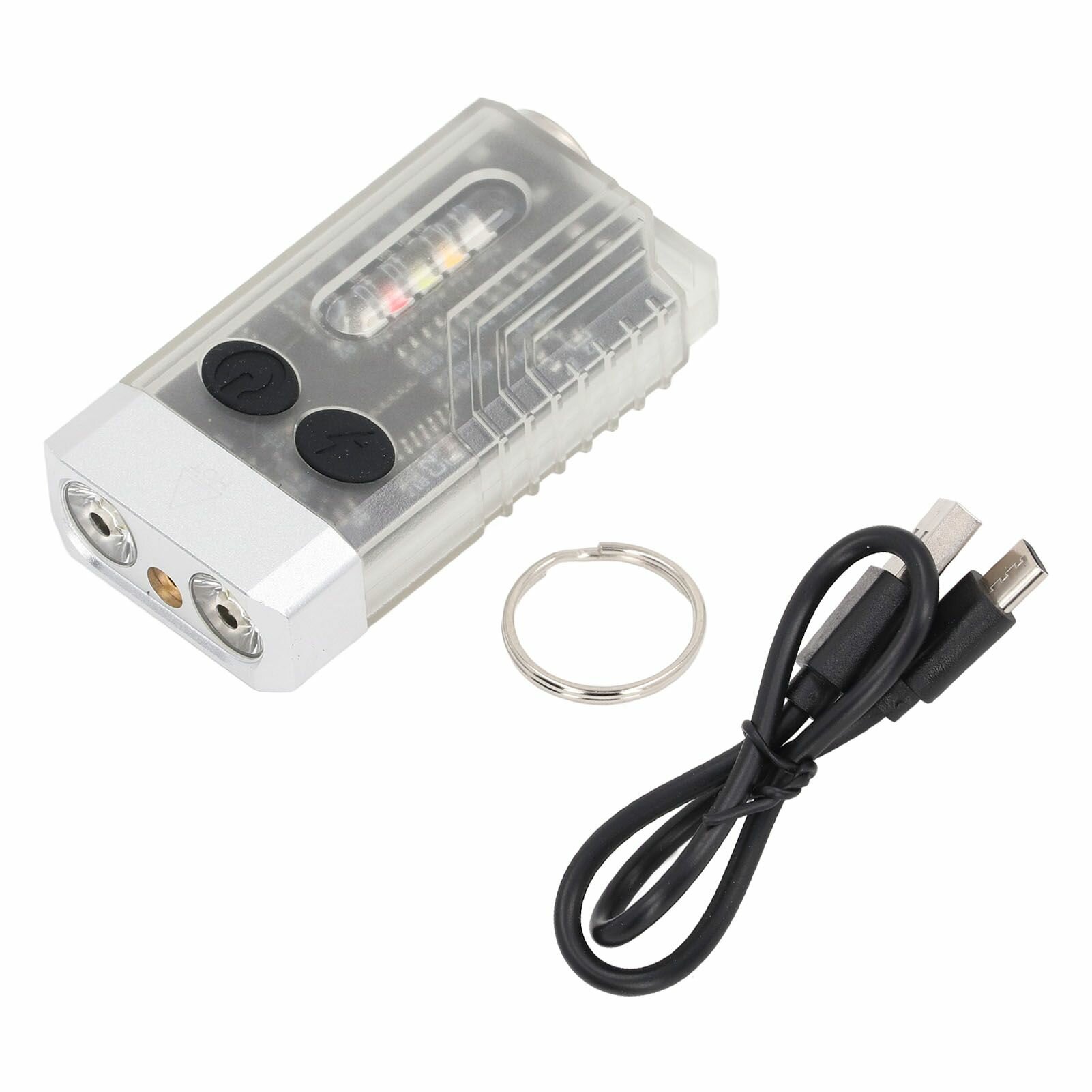 Светодиодный фонарик 1000 лм, 5 уровней яркости, магнитный многофункциональный карманный фонарь с функцией красного света 5 км, 5 В 1 А