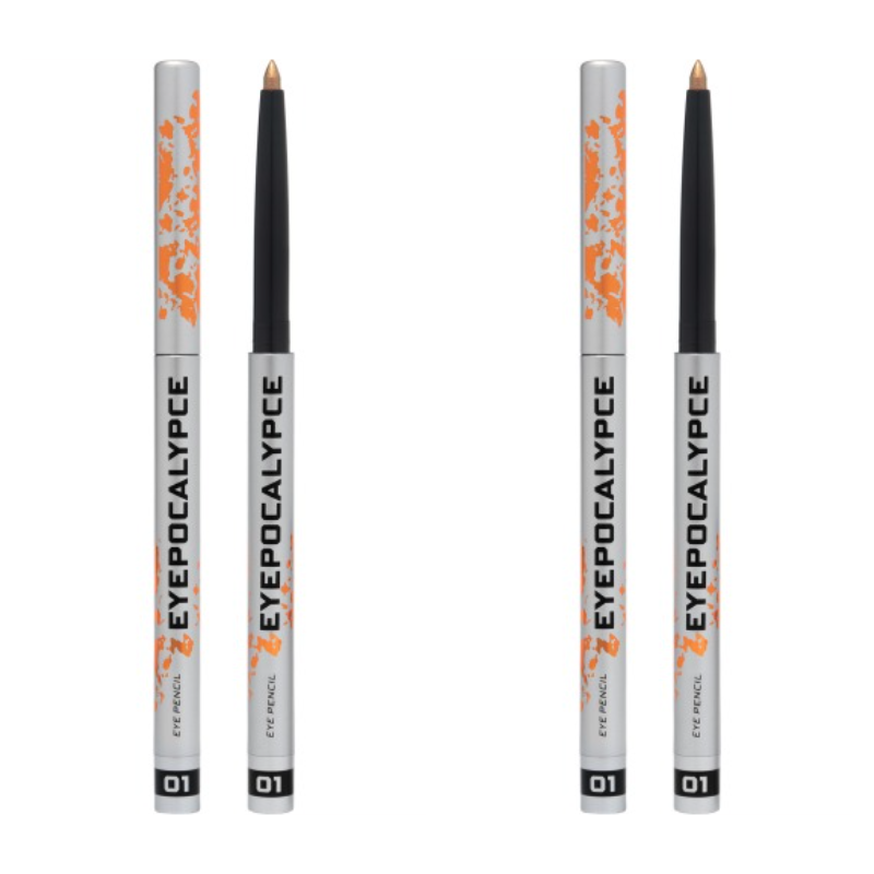 Карандаш Beauty Bomb для глаз eye pencil «Eyepocalypce», тон 01, 2 штуки