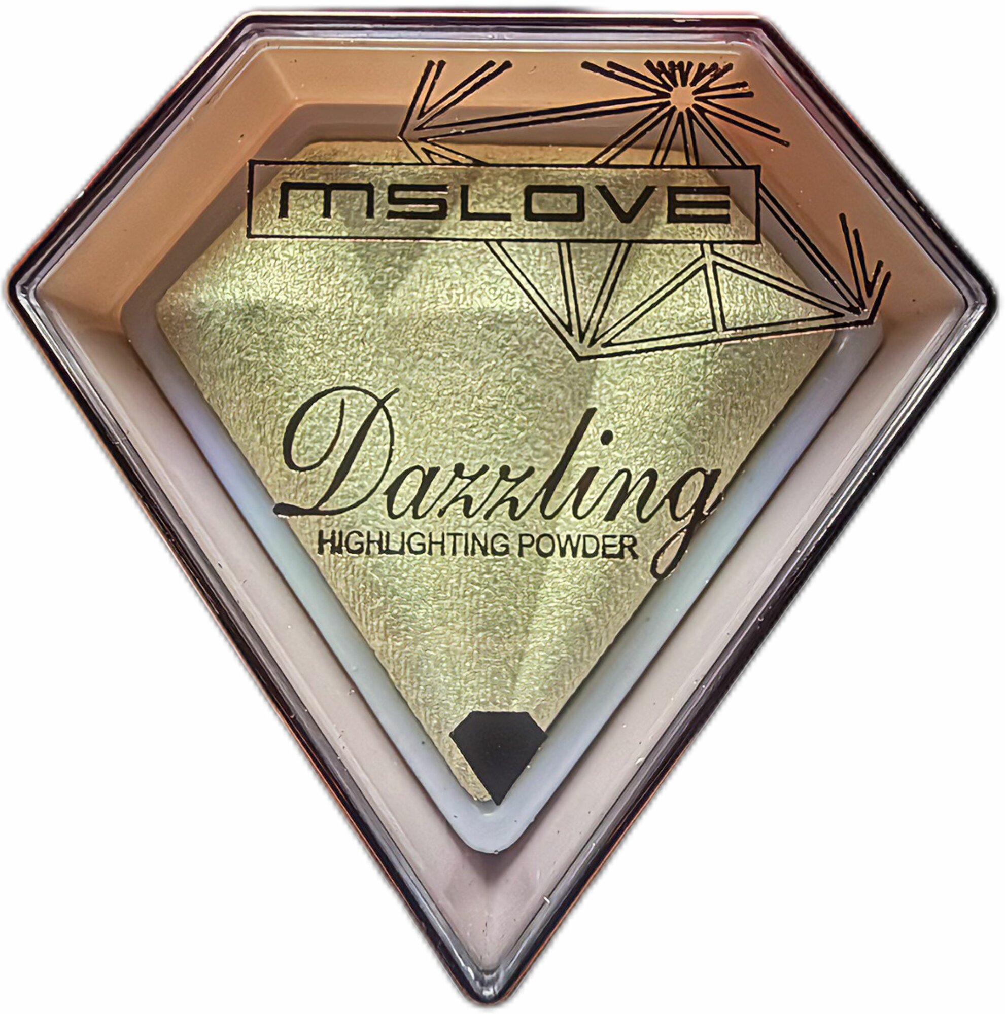 Highlighter Хайлайтер для лица запеченный Glow Sense Baked, ТОН 02