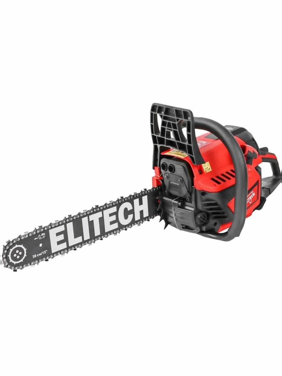 Пила цепная бензиновая Elitech ПБ 4523C Бензопила 2,4л. с