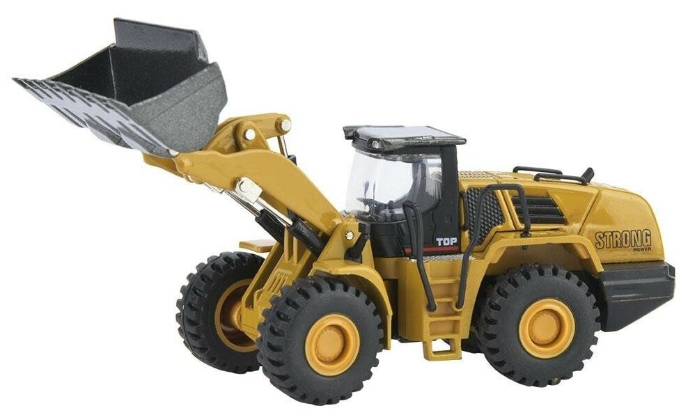 Металлический бульдозер Huina масштаб 1:60 - HN1813