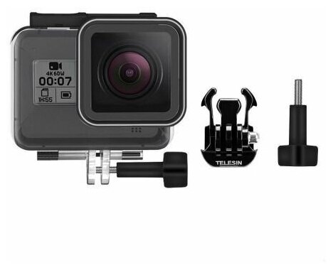 Герметичный корпус аквабокс Telesin для GoPro HERO8 Black (40 м)
