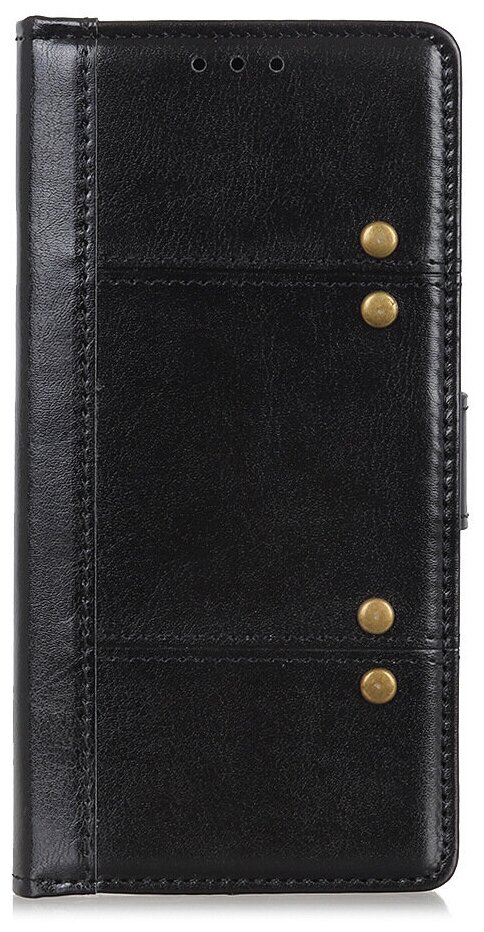 Чехол-книжка Чехол. ру Premium для Samsung Galaxy A72 (SM-A725F) 2021 из качественной натуральной мраморной кожи буйвола прошитый элегантной простро.