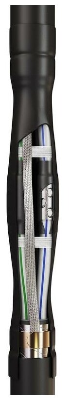 Соединительная кабельная муфта для кабелей с пластмассовой изоляцией до 1кВ 5ПСТ-1-25/50(Б) с болтовыми соединителями