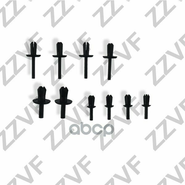 Крепление передних брызговиков (комплект) FORD FOCUS III (11.) FORD ZZVF арт. ZVF234K