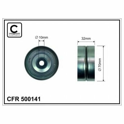 Ролик приводного ремня Caffaro 500141