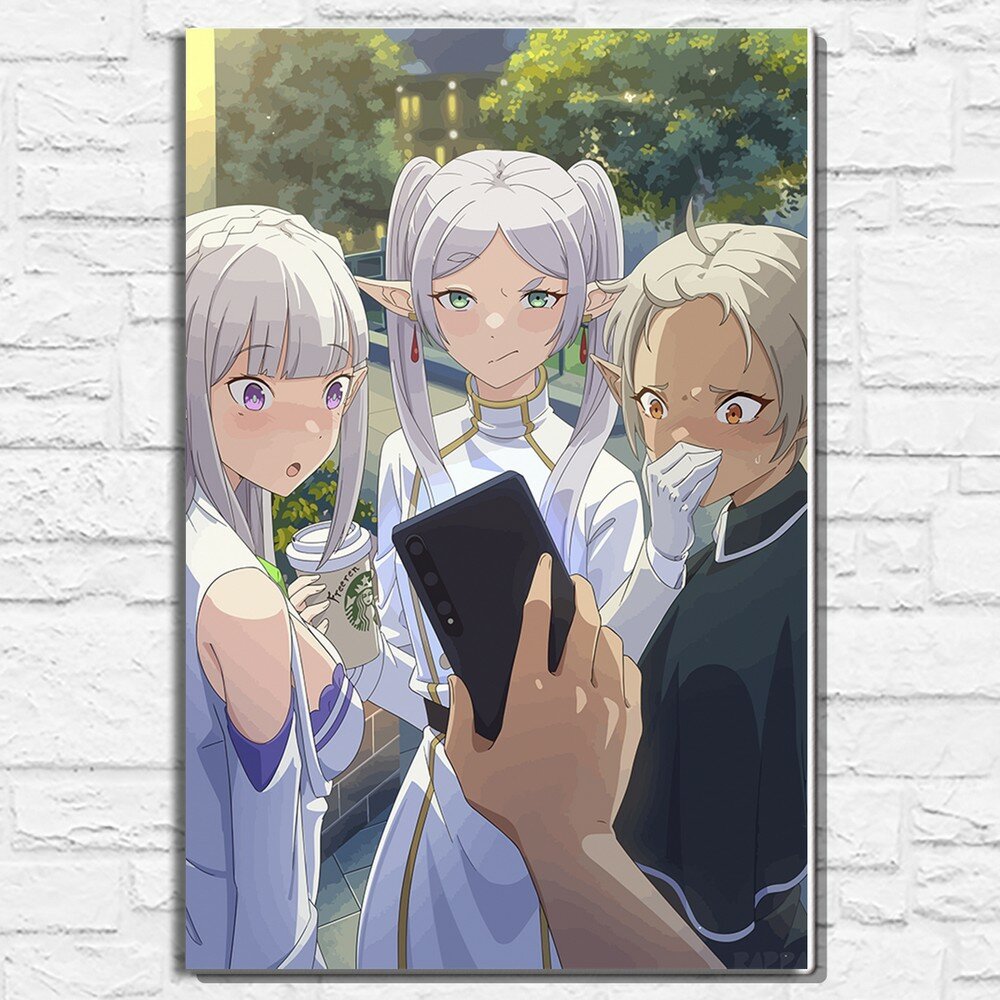 Картина по номерам на холсте аниме Реинкарнация безработного (Mushoku Tensei) - 14998 В 60x40