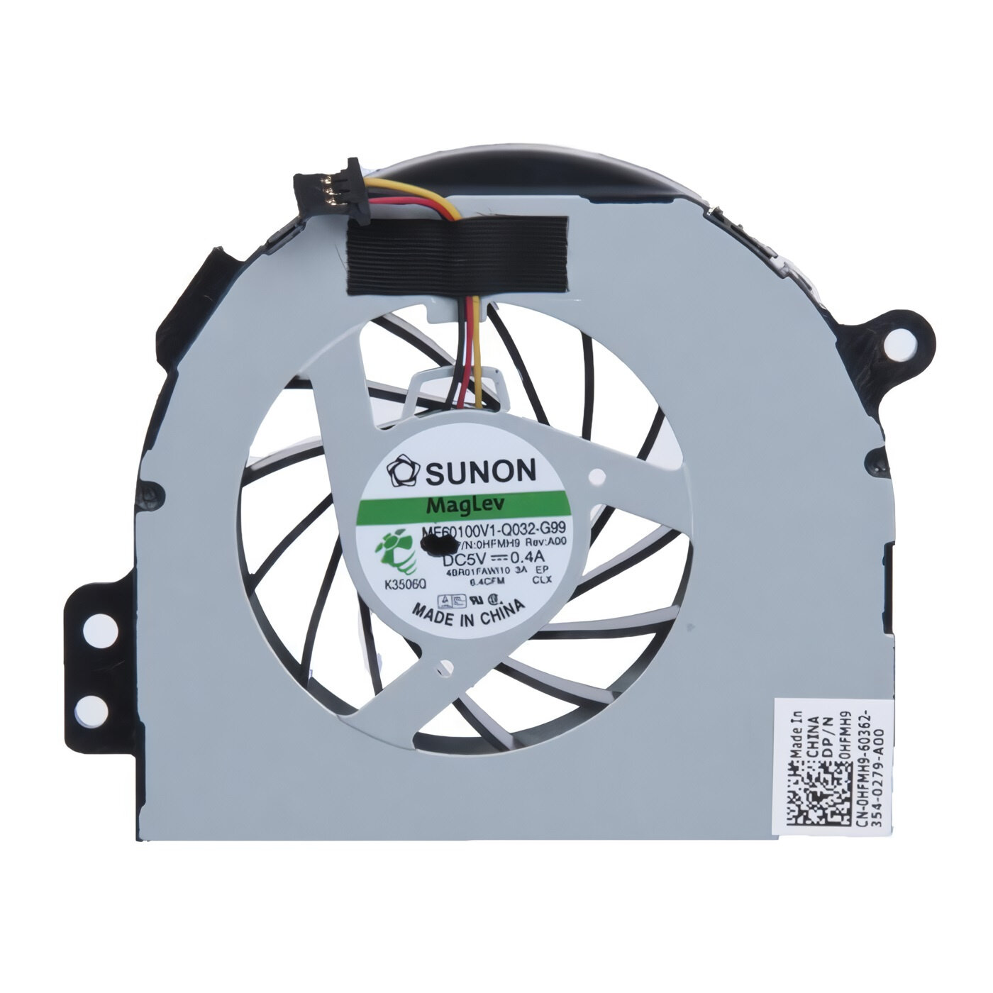 Вентилятор/Кулер для ноутбука Dell N4110 N4410 p/n: MF60100V1-Q032-G99, 4AR01HSWI40, 4BR01FAWI10