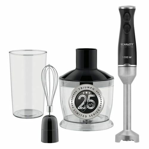 Блендер Scarlett Silver Line SC-HB42F73, погружной, черный