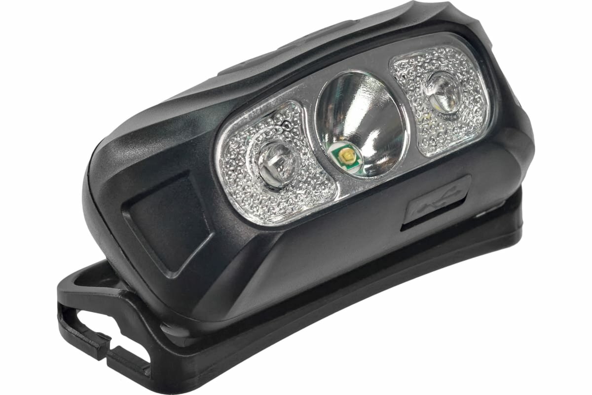 Focusray Налобный фонарь 1320 встроенный акб.14500 500 мАh , диод XPE , индикатор зарядки, сенсор 890316