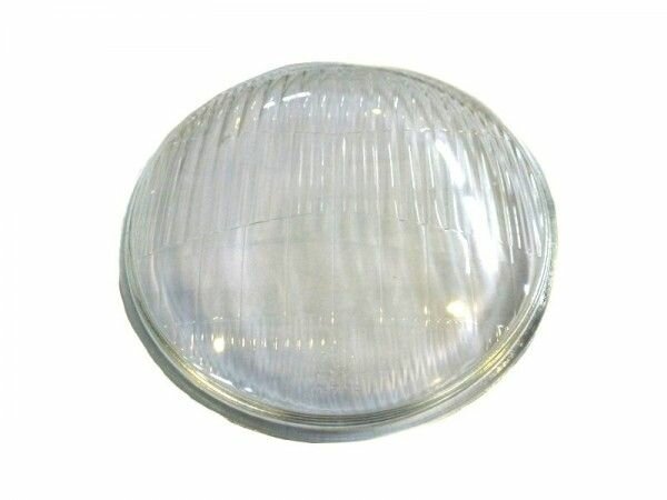 Стекло фары передней Альфа, Дельта, Зодиак круглое (рассеиватель)