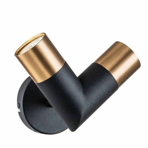Бра Indigo Interior Lighting Indigo Doppio 11036/2W Black V000454