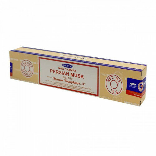 Индийские благовония Satya Nag Champa Persian Musk (Наг Чампа Персидский Муск) 15гр